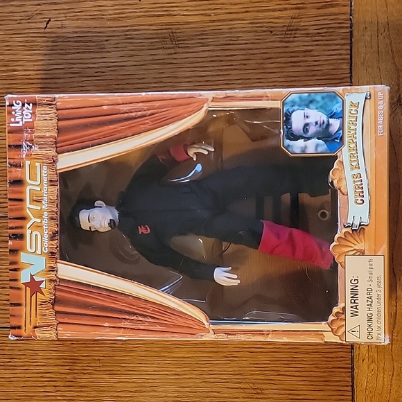 Living Toys | Toys | Nsync Collectible Marionette Chris Kirkpatrick ...